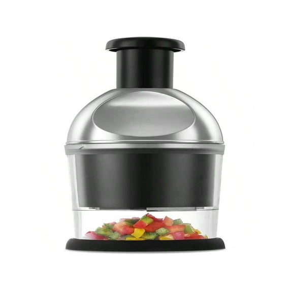 Food Chopper, Hand Chopper Dicer Easy To Clean, Manual Slap Vegetable ...