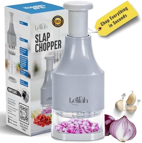 Food Chopper, Slap Chop, Handheld Veggie Chopper for Vegetable, Onion ...