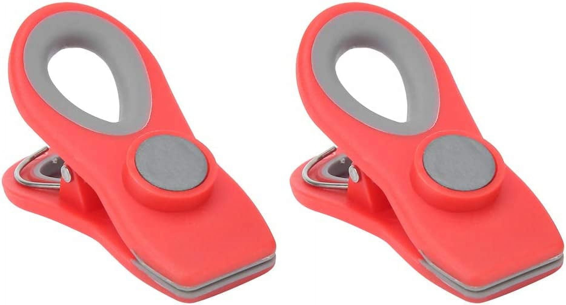 Food Clips, 2Pcs Bag Clips for Food Storage Sanck Food Collection, Chip ...