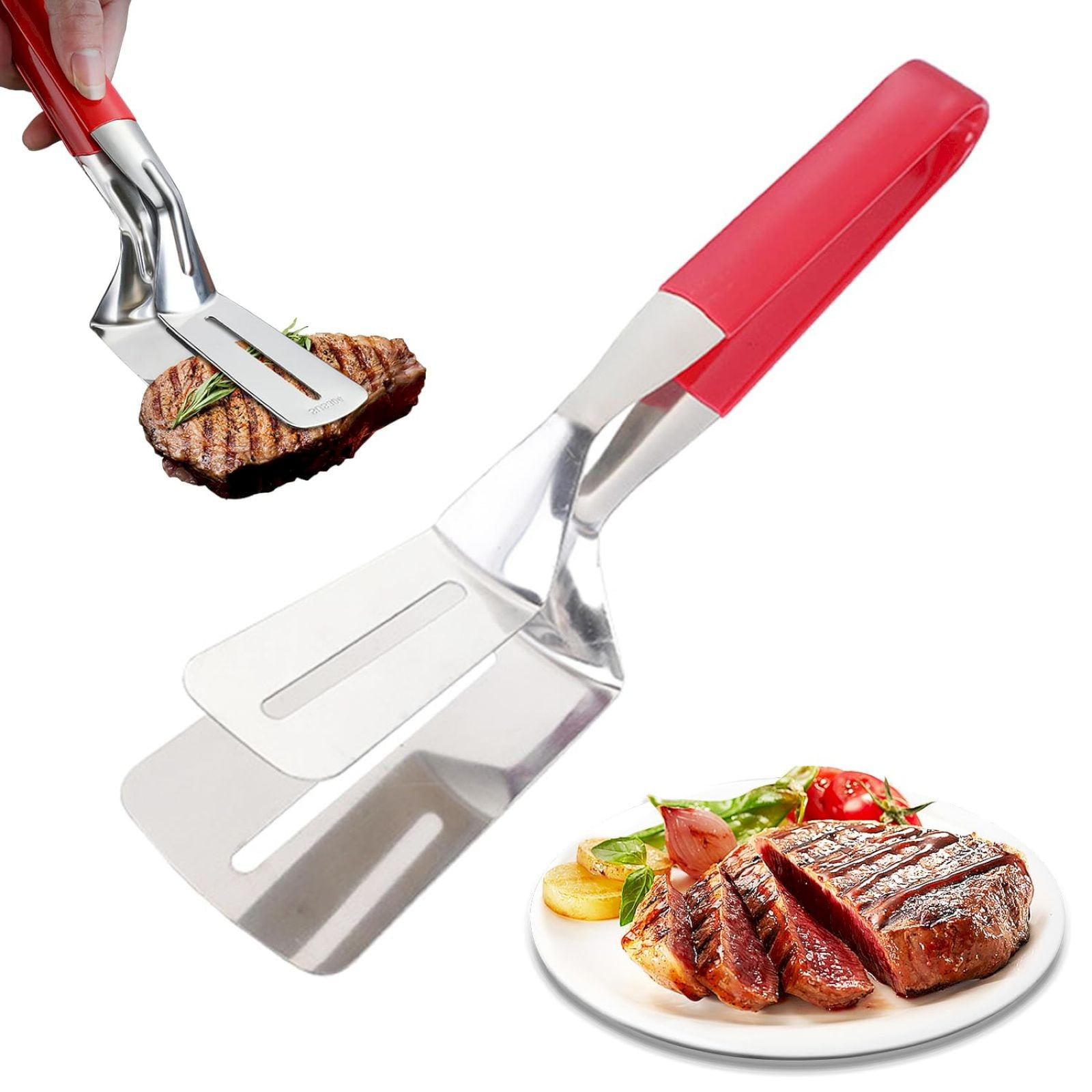 Food Clips Miayilima Kitchen Clip Stainless Double Shovel Clip New ...
