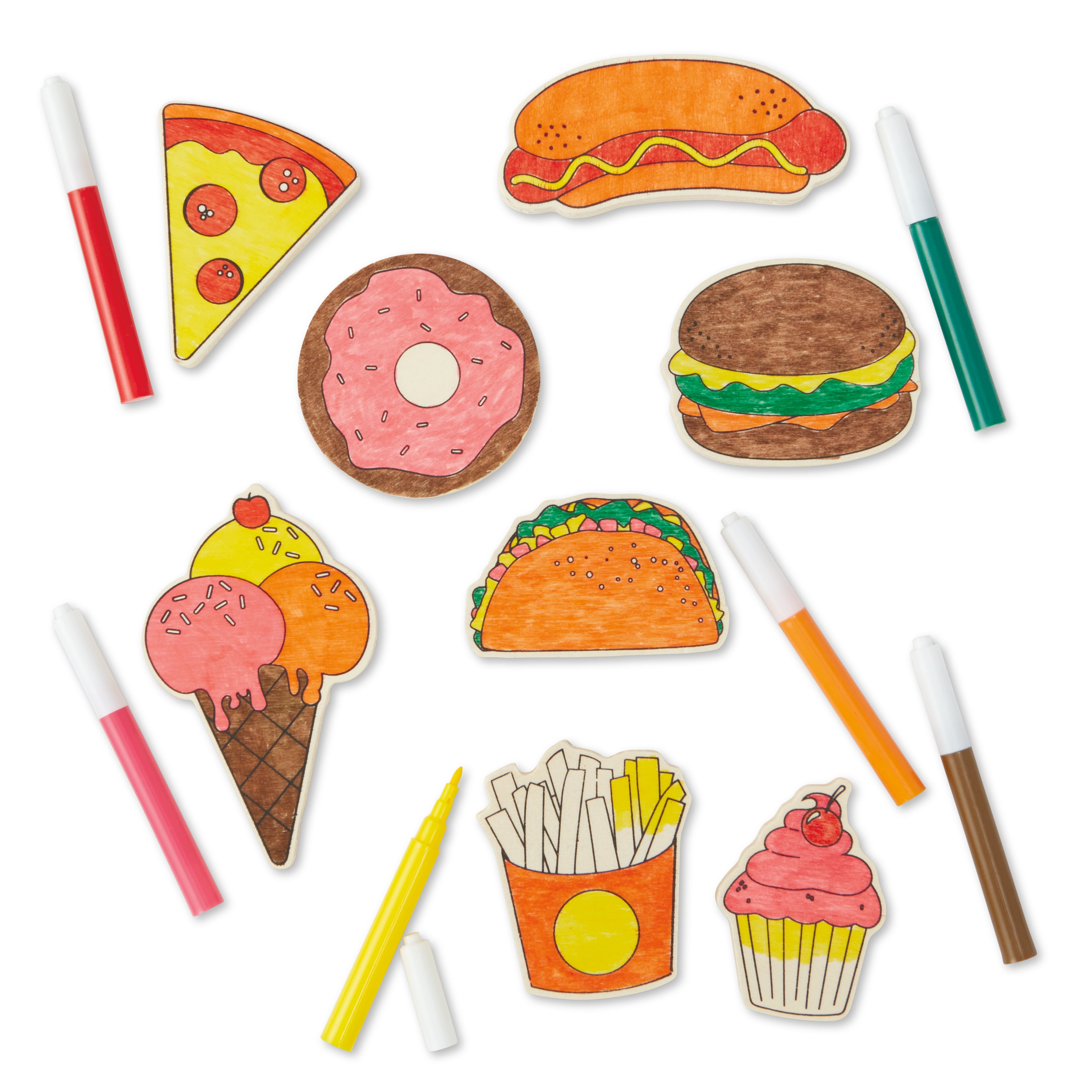 Food Color Your Way Wood Play Kit by Creatology™ - Walmart.com