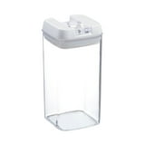 Food Container, Storage Jar, Square Airtight Kitchen Container with ...