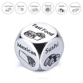 2 Pcs Food Decision Dices Dinner Idea Dice What To Eat Dice Food ...