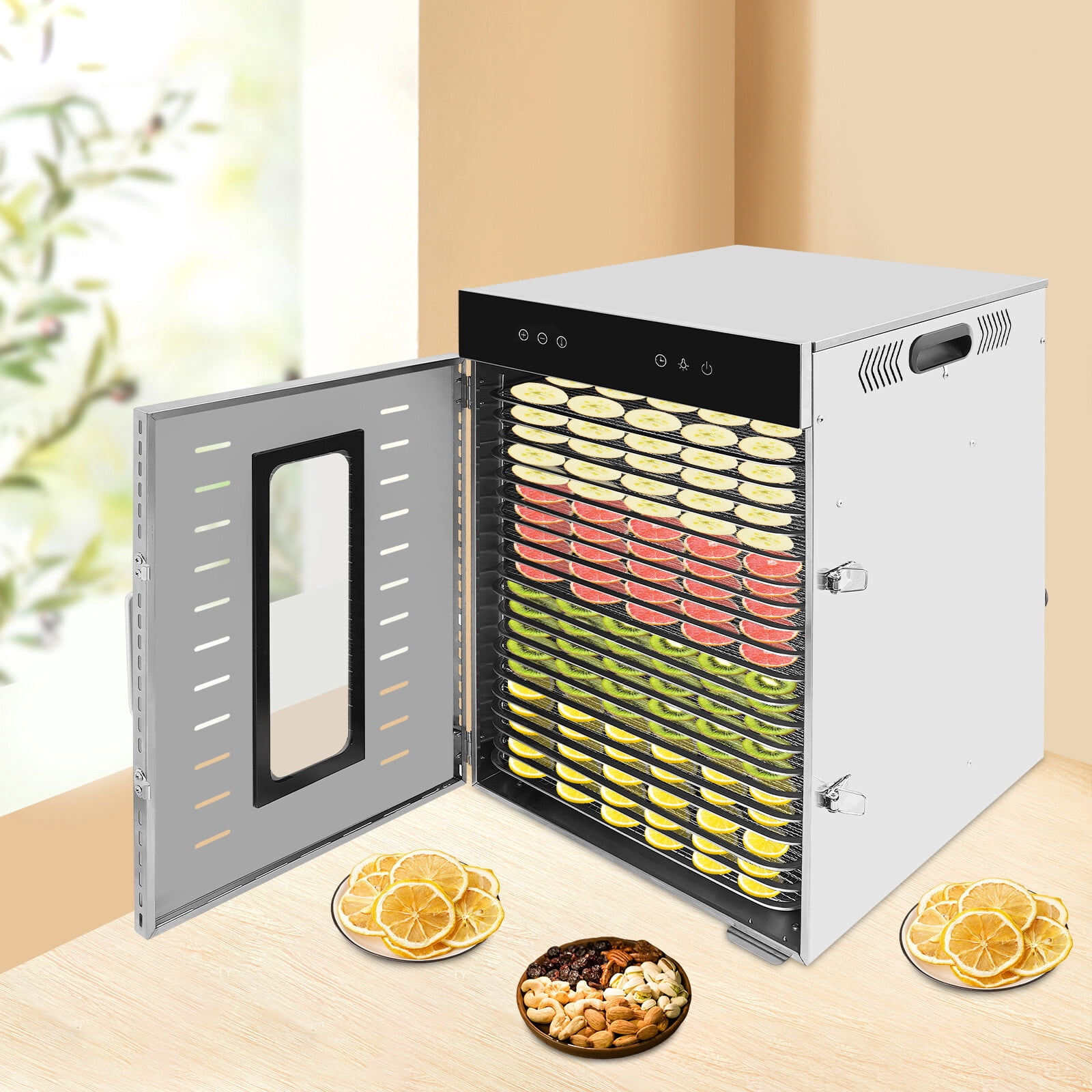Food Dehydrator, Fruit Dryer, Vegetable Dehydrator, 20 Layers Large ...