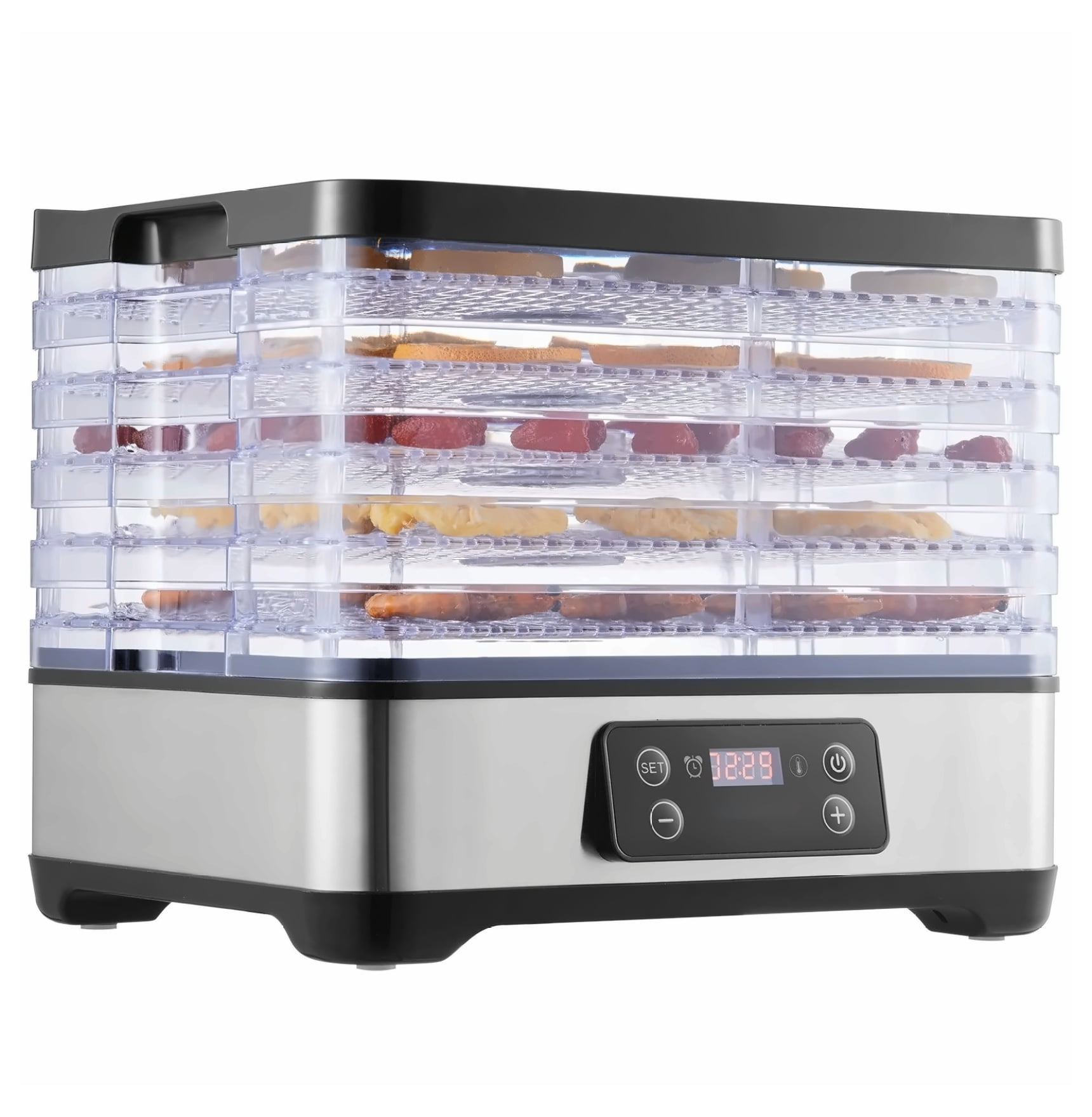 Food Dehydrator Machine, 5-Tray Electric Dryer for Jerky, Fruits ...