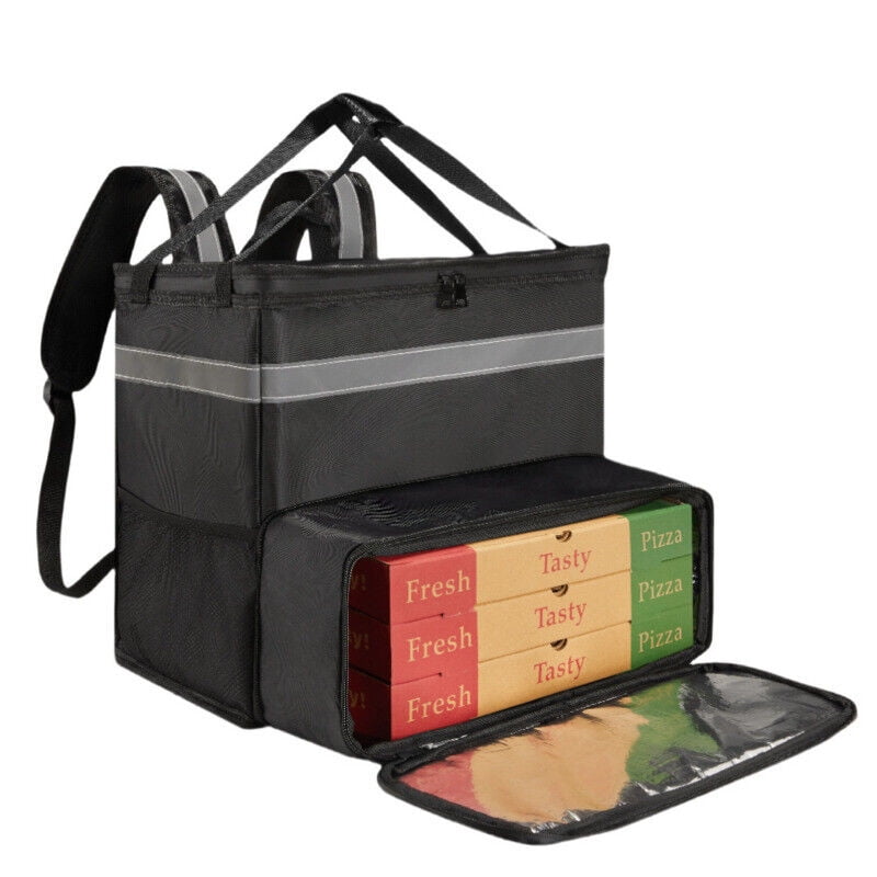 Food Delivery Backpack Rucksack Thermal Insulated Hot Food Takeaway Bag ...