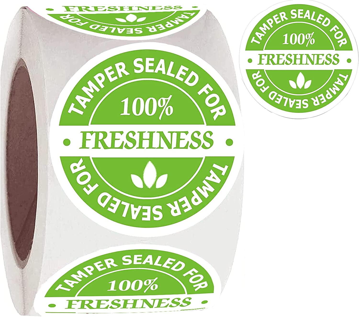 Food Delivery Tamper Evident Sticker,Freshness Sealed Labels,2inch ...