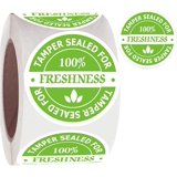 Food Delivery Tamper Evident Sticker,Freshness Sealed Labels,2inch ...