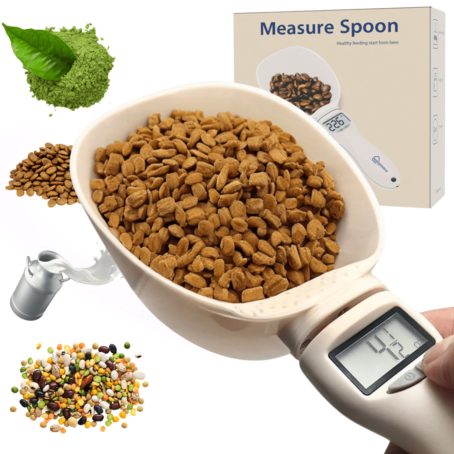 Food Digital Measuring spoon Scoop Scale, Electronic Measuring Scale ...