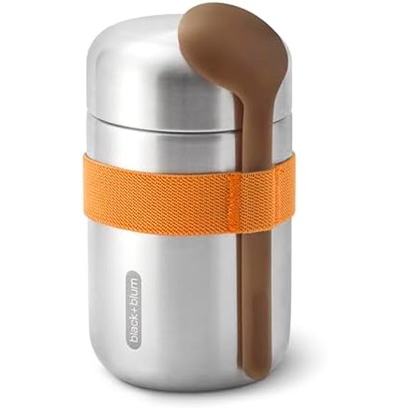 Food Flask, Stainless Steel, Orange, 400ml$$Home Decor, Kitchen ...