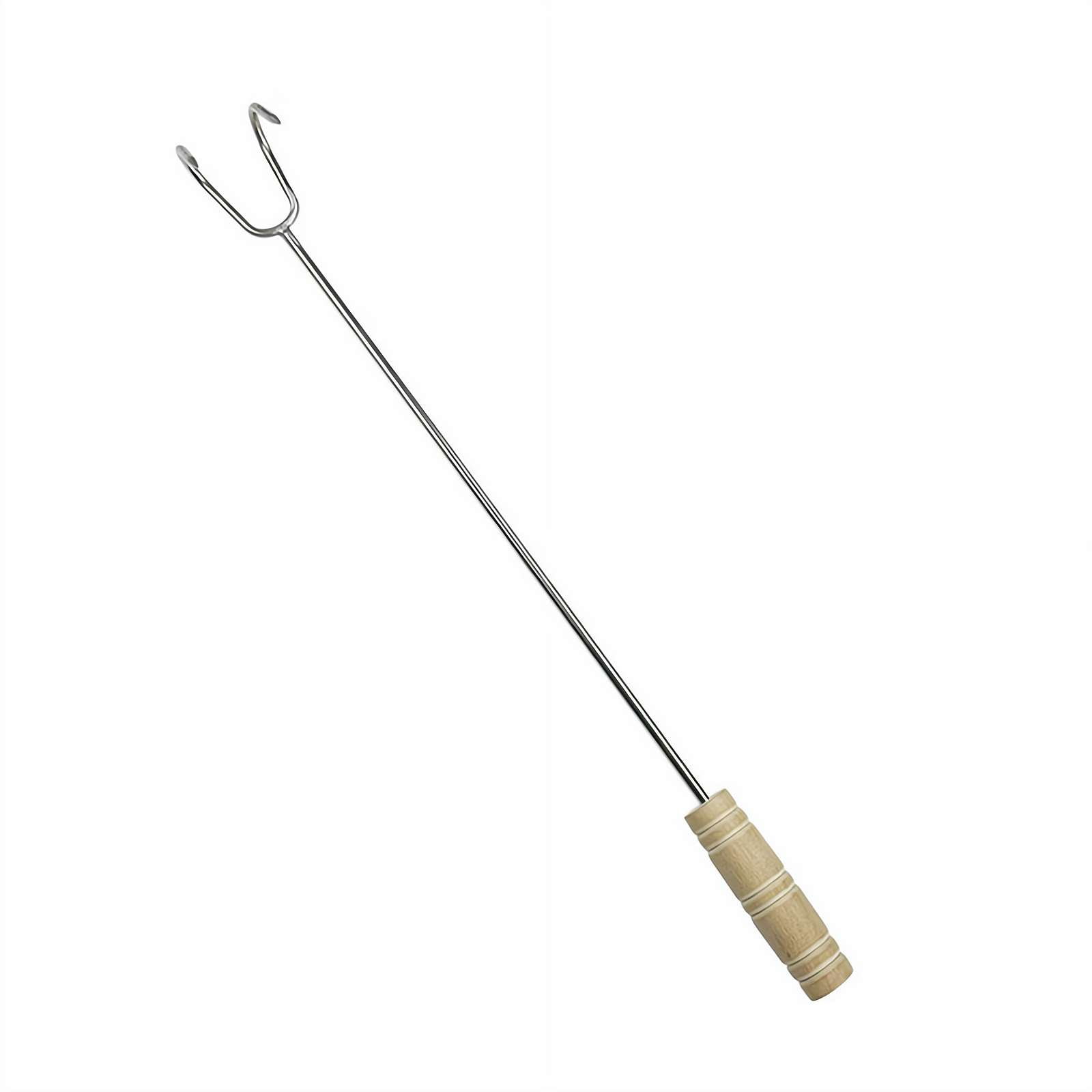 Food Flipper Meat Turner Hook, Stainless Steel Pigtail Flipper Hook ...