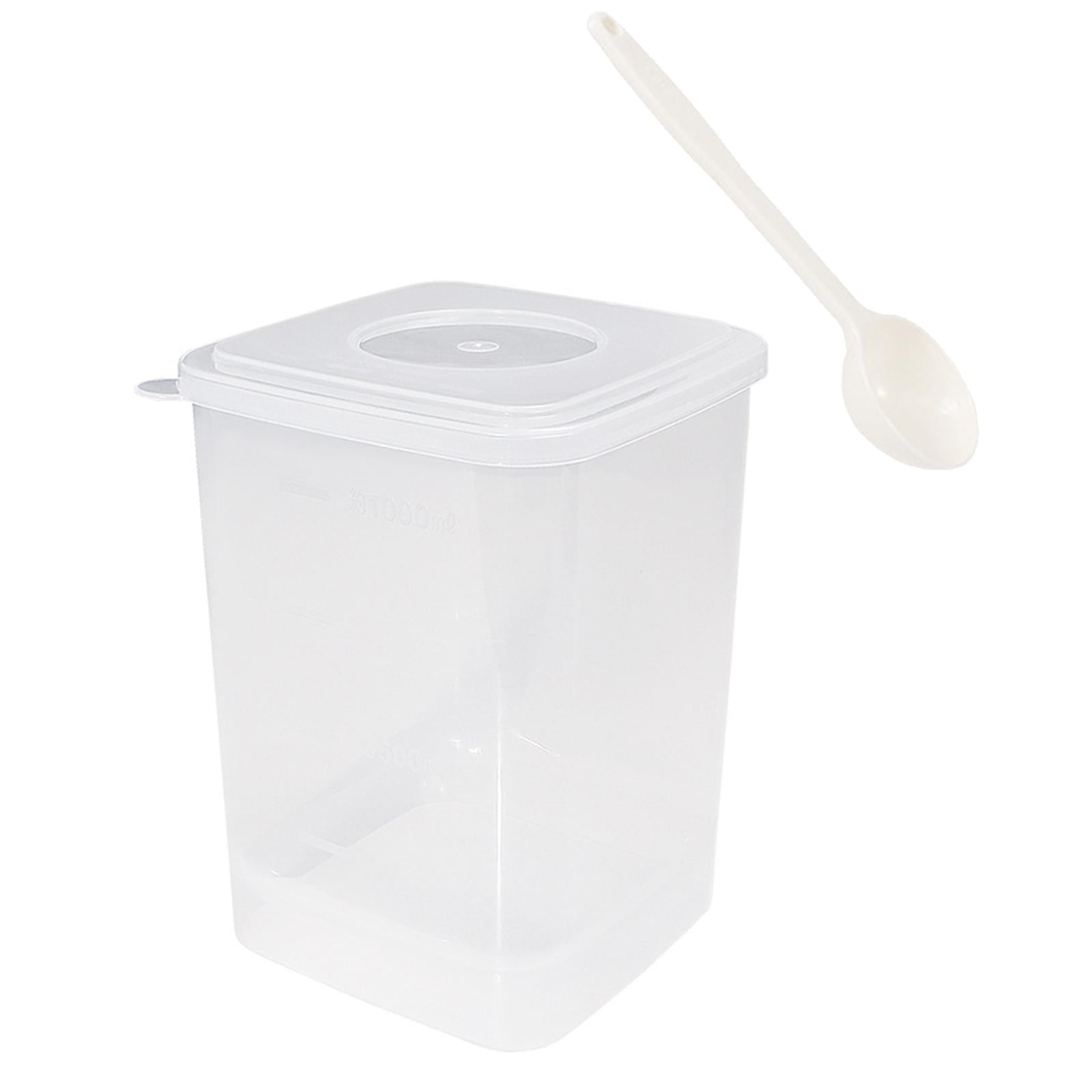 Food Freezer Storage Container, Kitchen Organization Storage and Spoon ...