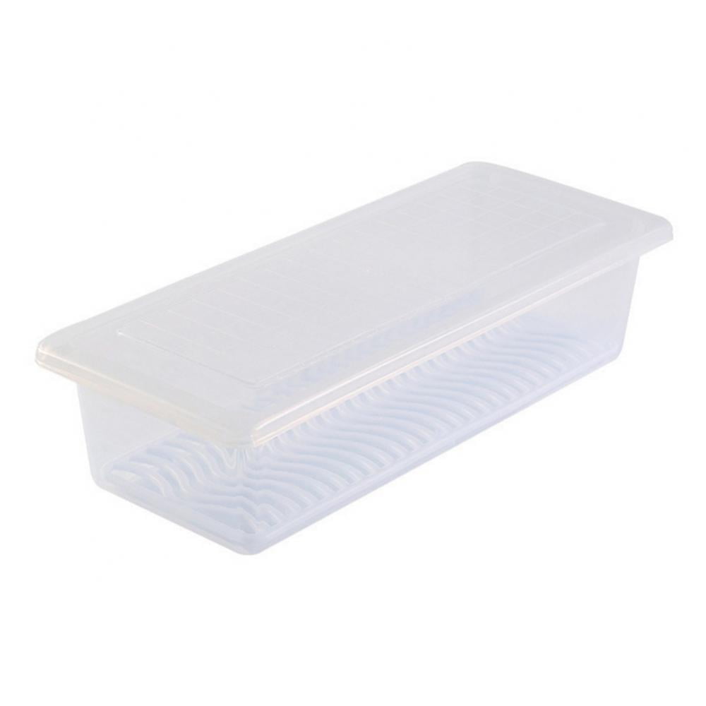 Food Fresh Container, Fridge Plastic Food Containers with Removable ...