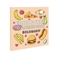 Food & Fruit Coloring Book: Bold & Easy Designs for Kids (Bold & Easy ...