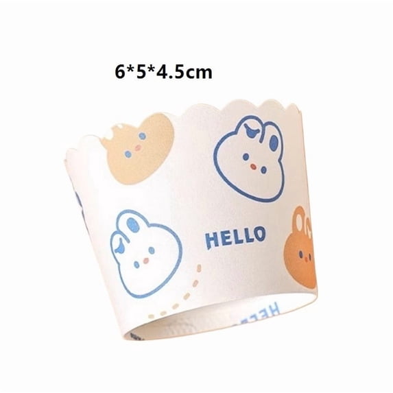 Food Grade Cartoon Cake Cups - 25 Disposable High Temperature Resistant ...