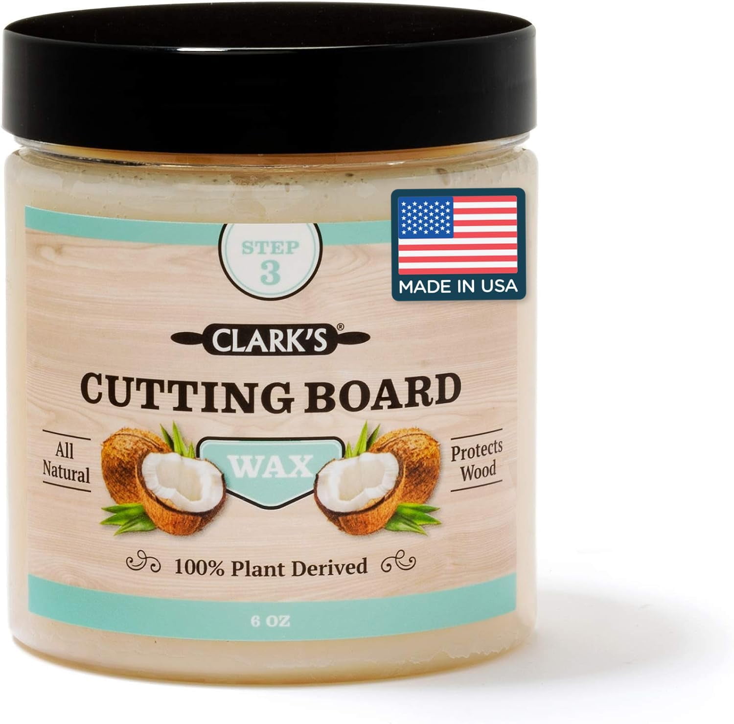 Food Grade Cutting Board Wax - All Natural Butcher Block Conditioner ...