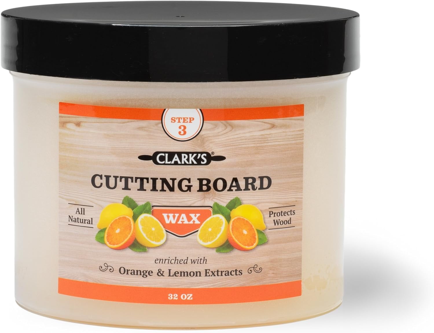 Food Grade Cutting Board Wax - All Natural Butcher Block Conditioner ...