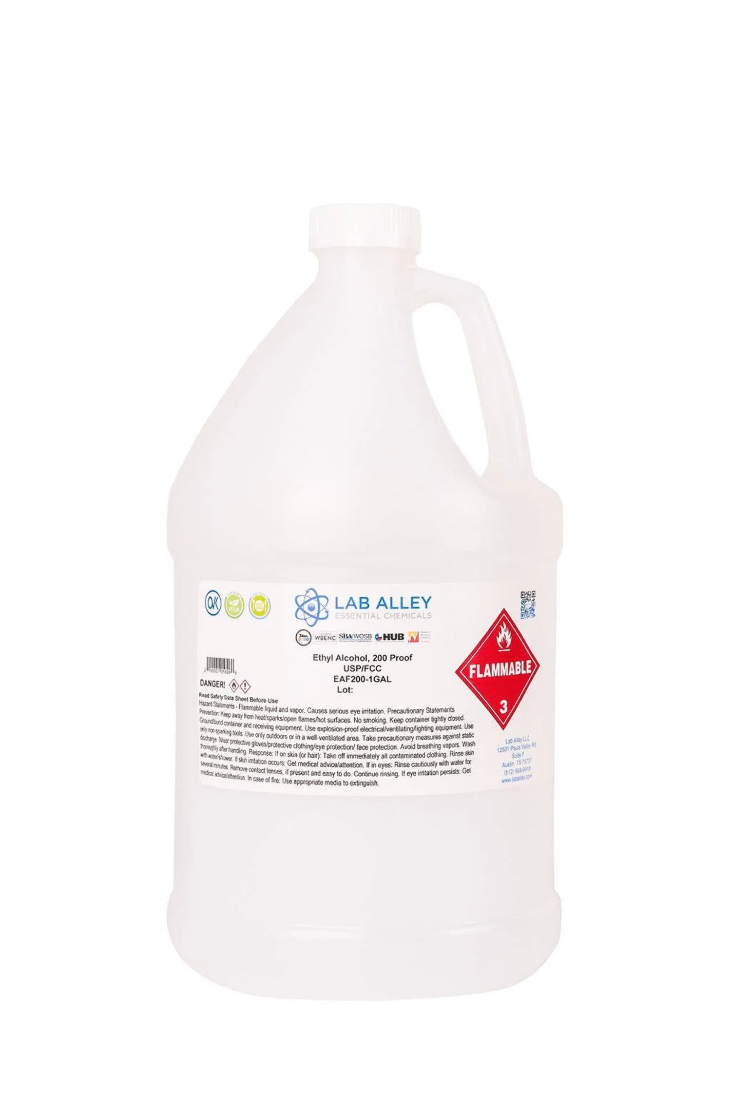 Food Grade Ethanol, 200 Proof - Walmart.com
