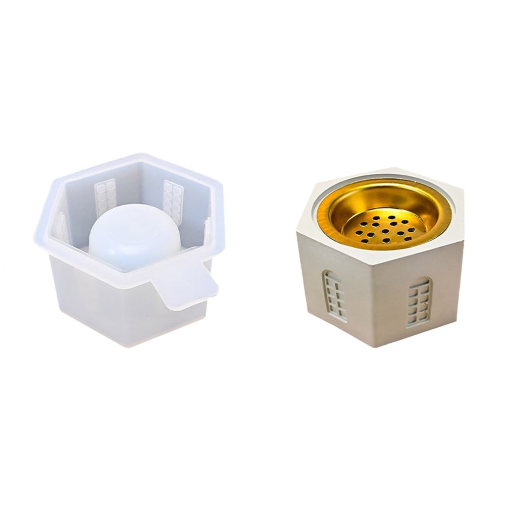 Food Grade Flexible Candle Mold Arabic Cultural Design For Creative DIY ...