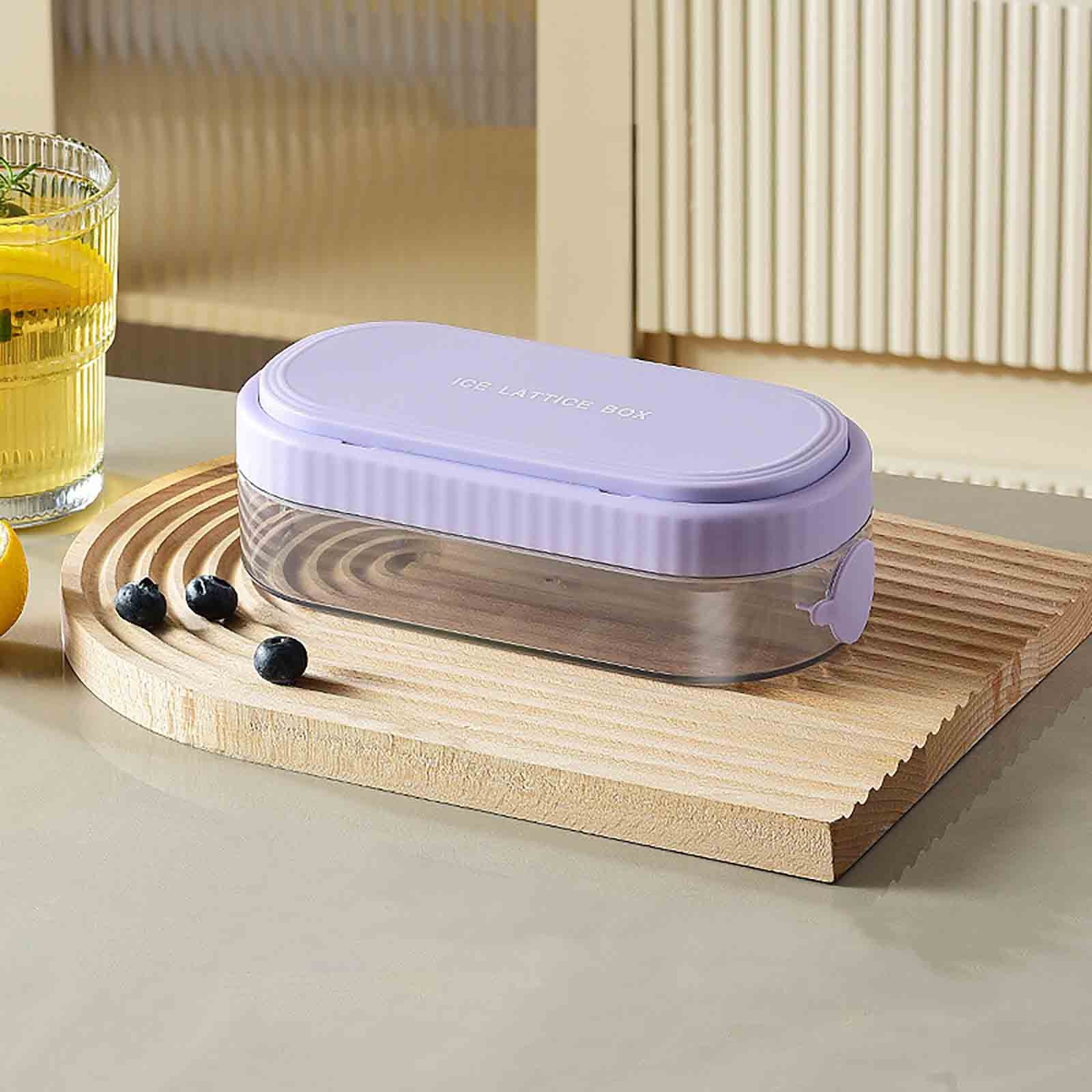 Food Grade Ice Block Mould, Plastic Freezer Tray, Non-Toxic, Stackable ...