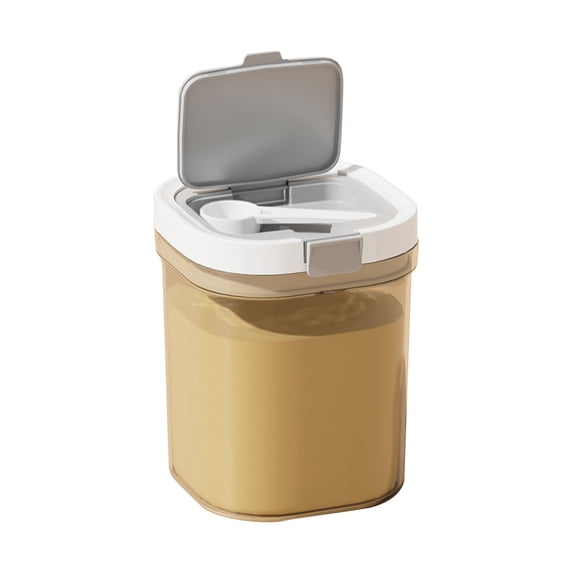 Food Grade Light Proof Sealed Can 1300ml Amber Airtight Container Dry ...