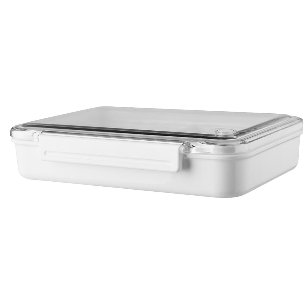 Food Grade Lunch Box Transparent Lid Multi-compartment Fruit Sealed ...