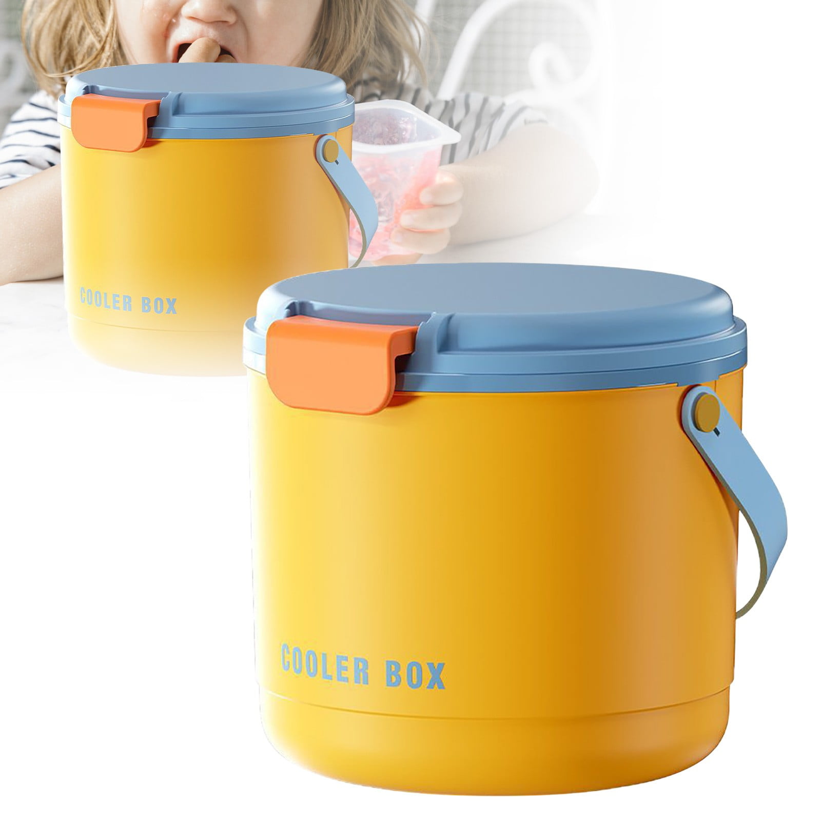 Food Grade Portable Handheld Ice Bucket - Household Ice Storage ...