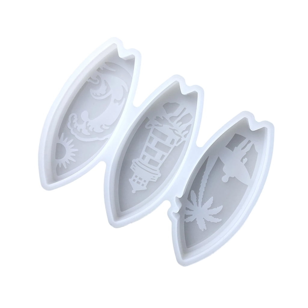 Food Grade Silicone Surfboard Candle Mould Home Decoration Art Craft ...