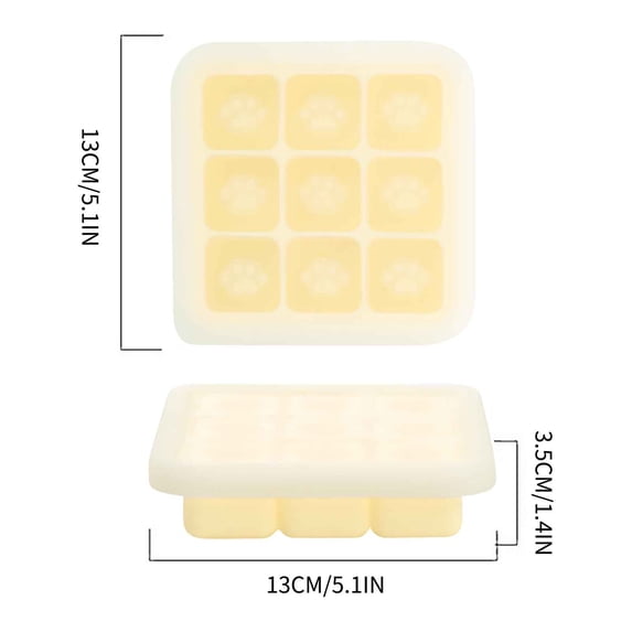 Food Grade Silicone Tray | Large Ice Block Maker for Cocktails & Drinks ...