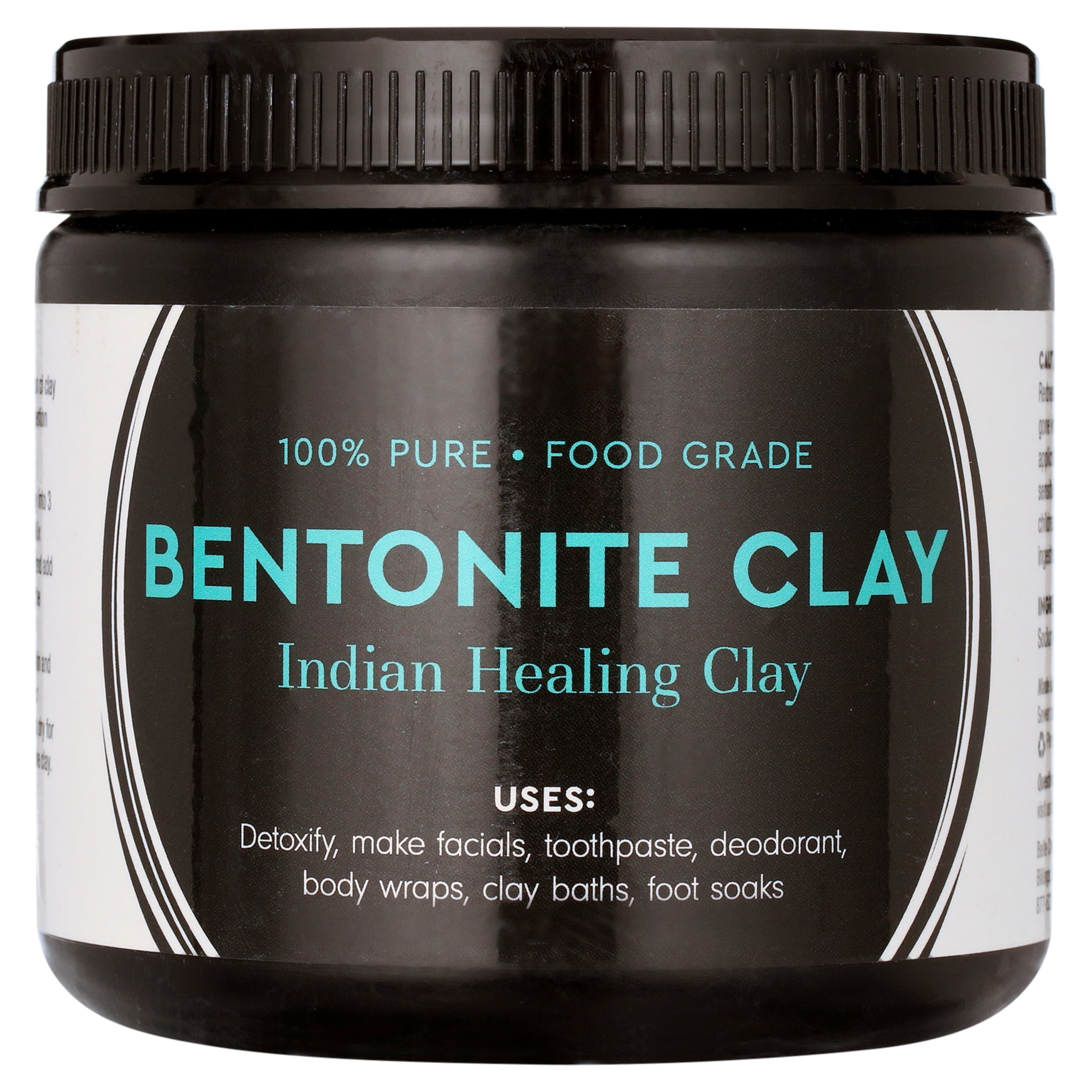 Belle Chemical Food Grade Sodium Bentonite Clay, Powder, 1 lb, Facial ...