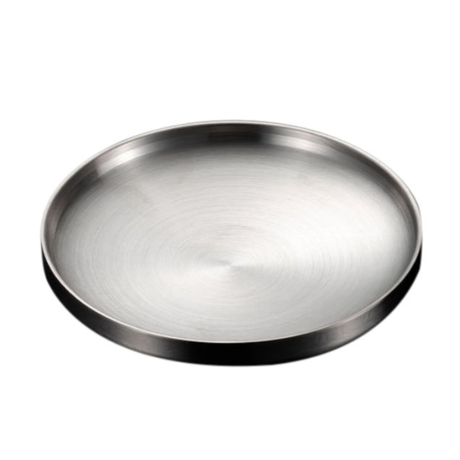 Food Grade Stainless Steel Dinner Plate for Main Dishes, Grilled Meat ...