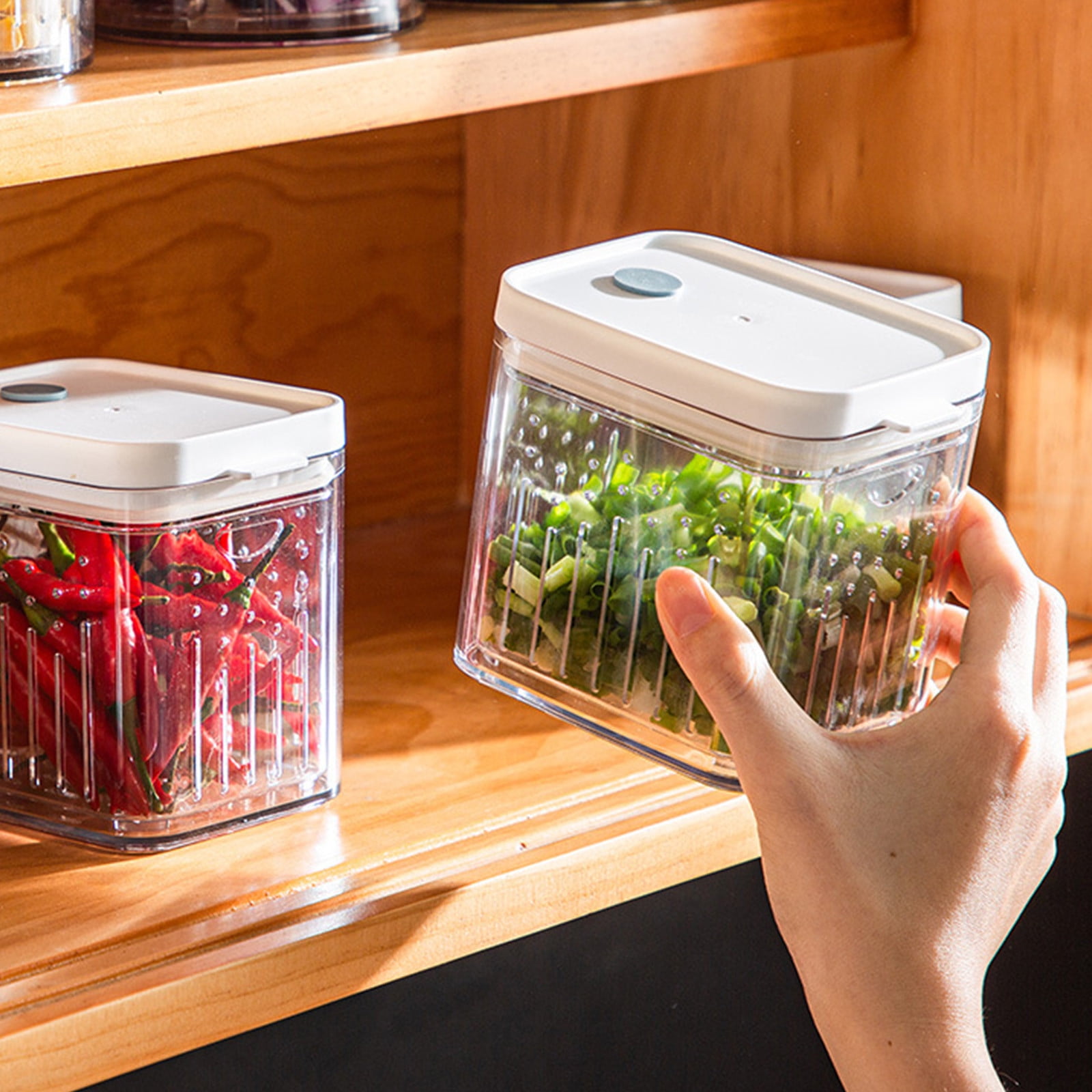 Food Grade Storage Box, Transparent Sealing Box, Bpa-free Plastic, 2 ...