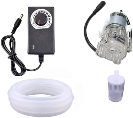 Food Grade Water Pump Speed Control with 13ft Non-kinking Silicon Tube ...