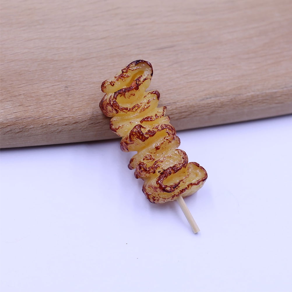 FRCOLOR 5pcs Realistic Fake BBQ Skewers Toys for Decoration Educational ...