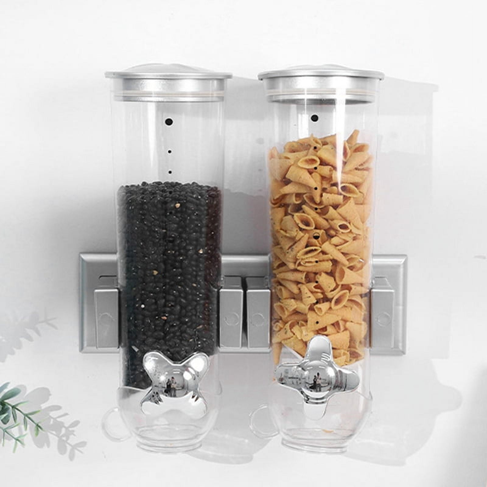 Food Jar Dispenser Safe Airtight High Capacity Grains Cereal Bucket ...