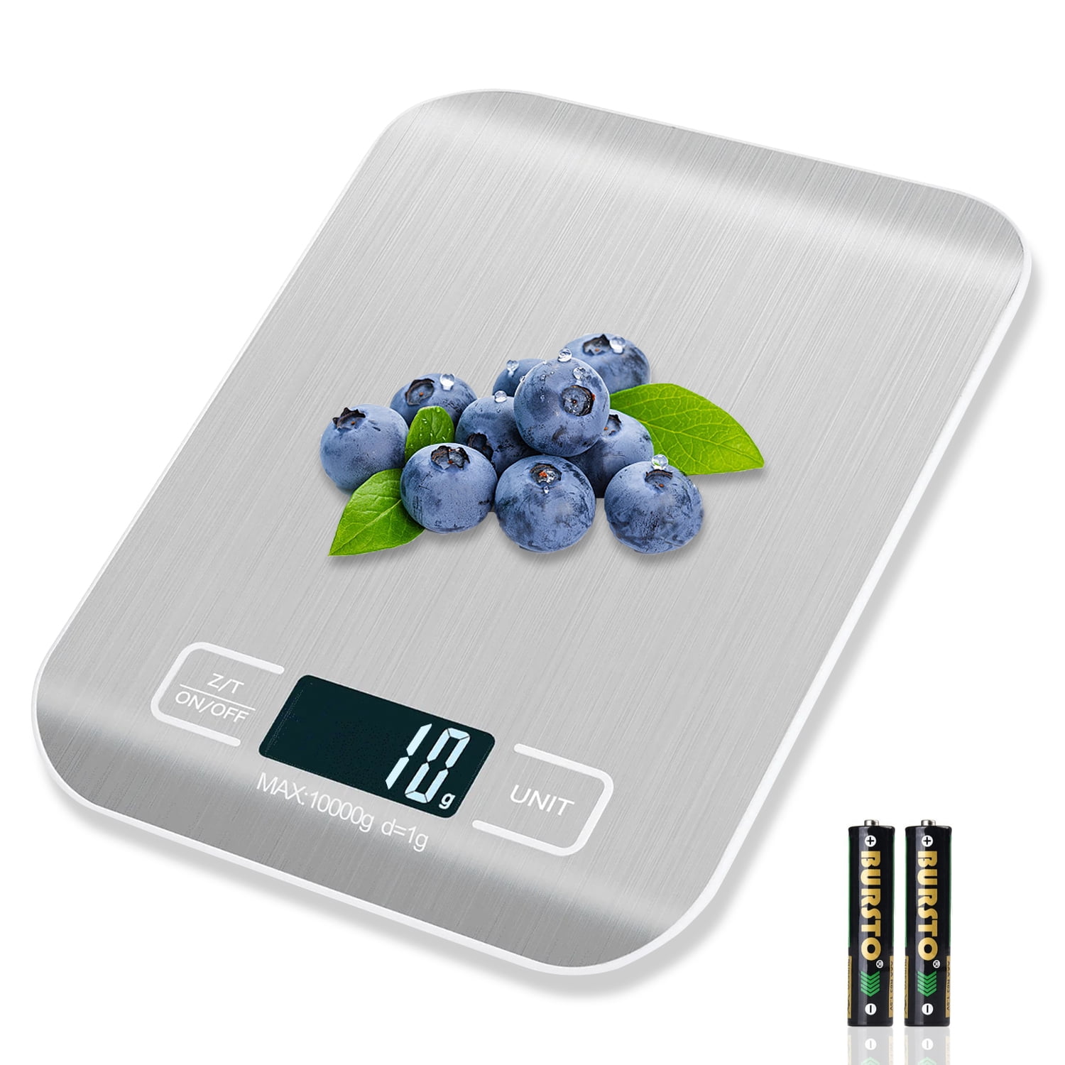 Food Scale, 22lb Kitchen Scale with 4 Units Tare Function & LCD Display ...