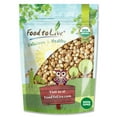 Food to Live Organic YYF14 Blanched Roasted Hazelnuts, Non-GMO, Dry ...