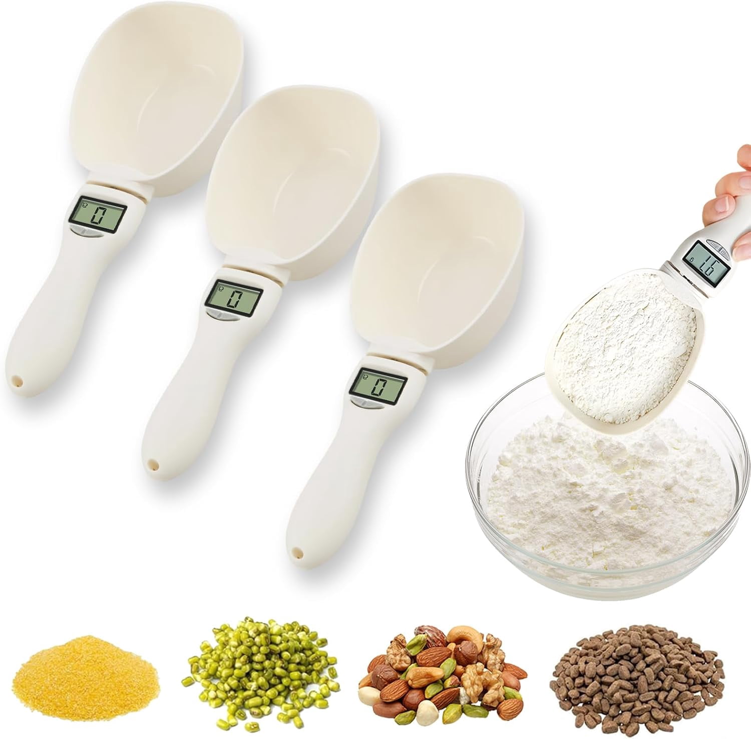 Food Measuring Scoop Scale, Weighing Spoon Scale 800g / 0.1g High ...