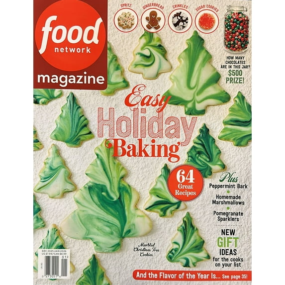 Food Network Magazine December January 2026 - Walmart.com