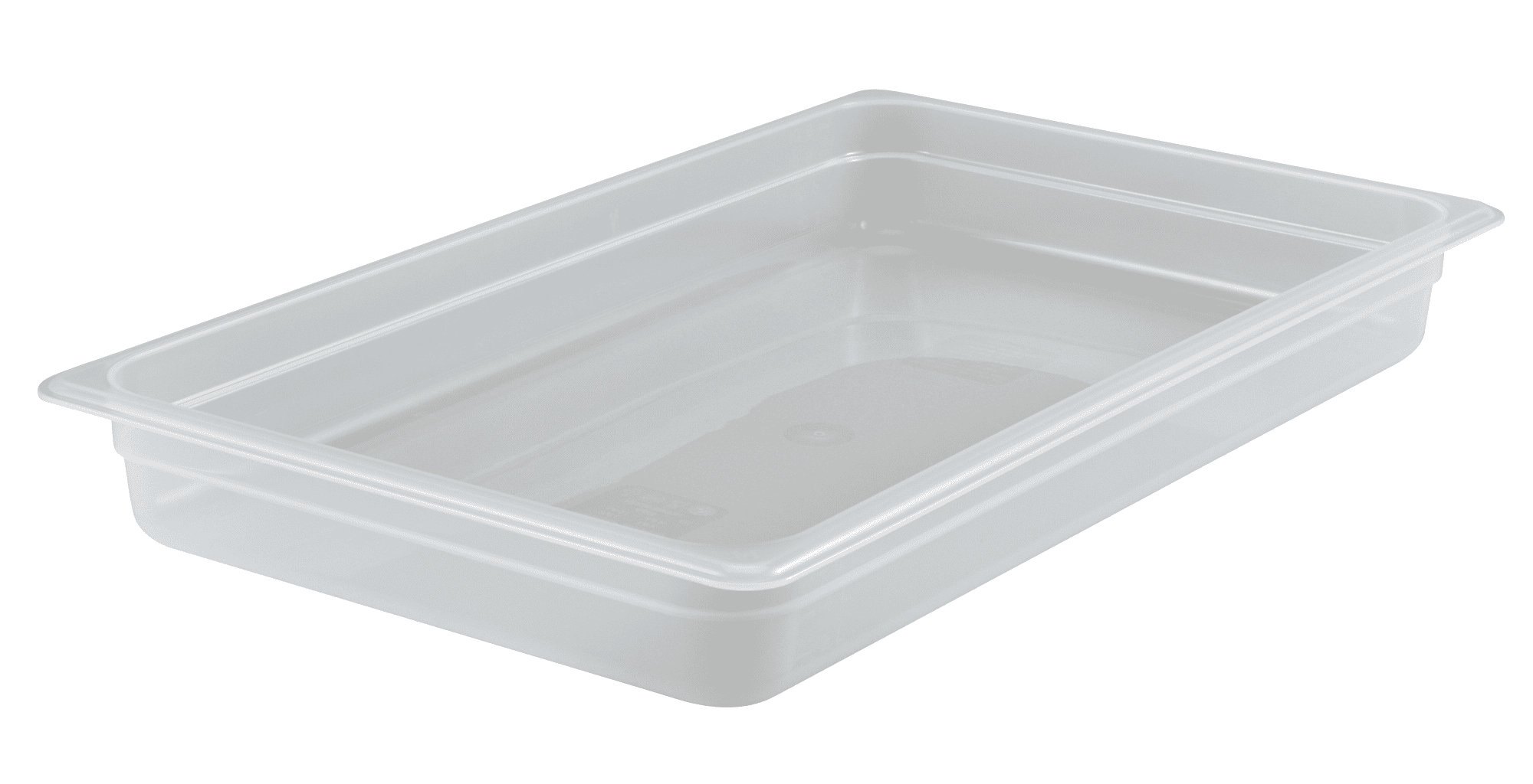 Food Pan 1/1 X 4" Polypropylene Translucent - Walmart.com