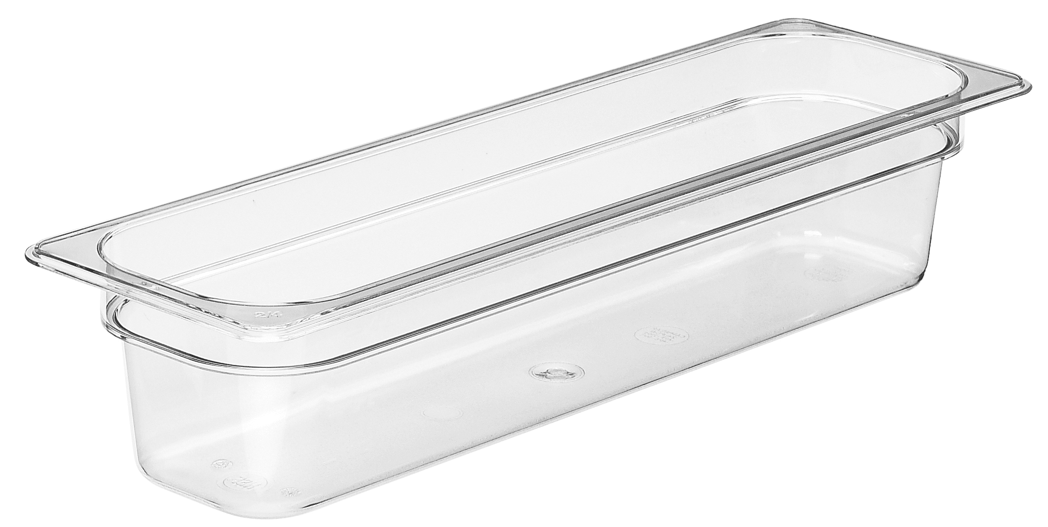 Food Pan 1/2 X 4" CamwearÂ® Long Clear - Walmart.com