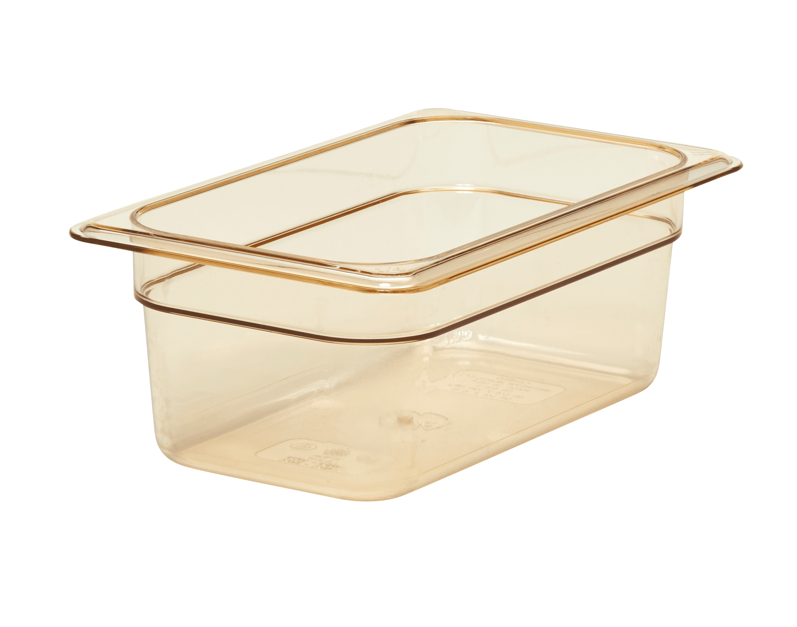Food Pan 1/4 X 4" H-PanÃ Â® Amber - Walmart.com
