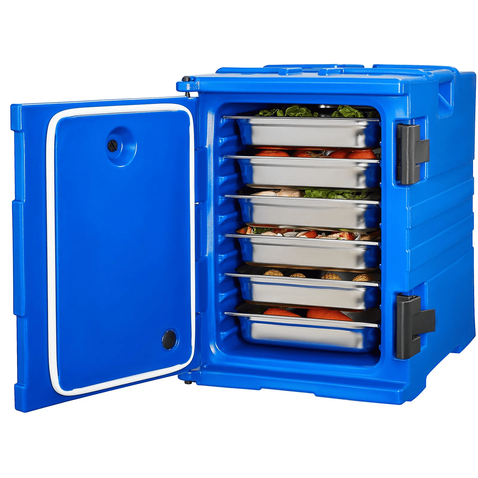 Food Pan Carrier 95 Qt, Insulated Hot Box for Catering, Front Load Food ...
