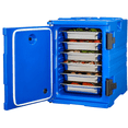 Food Pan Carrier 95 Qt, Insulated Hot Box for Catering, Front Load Food ...
