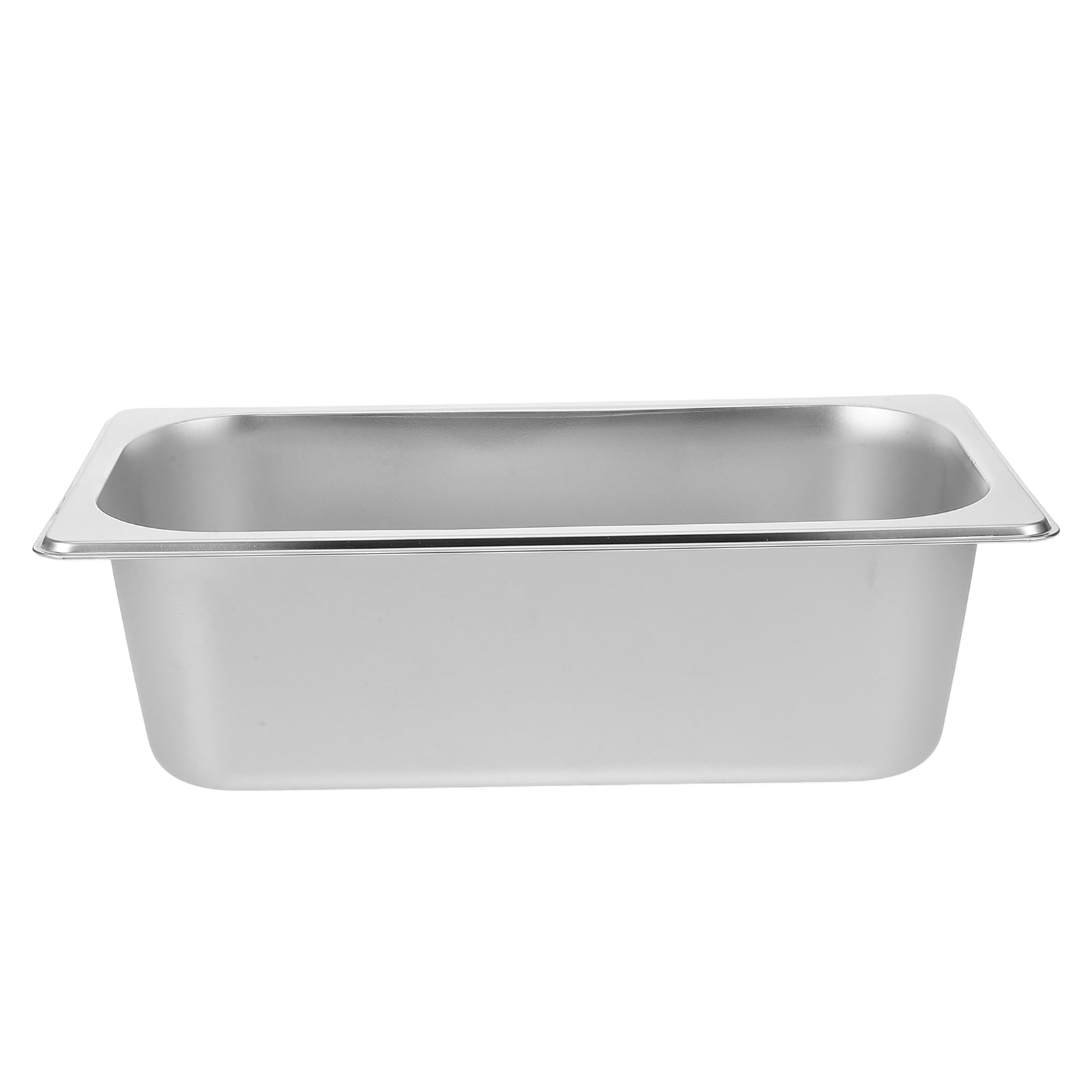 Food Pan Stainless Steel Buffet Tray Food Holder Tray Kitchen Cafeteria ...