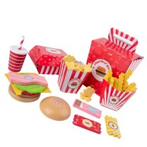 Fisher-Price Wooden Picnic Basket and Food Pretend Play Set for ...