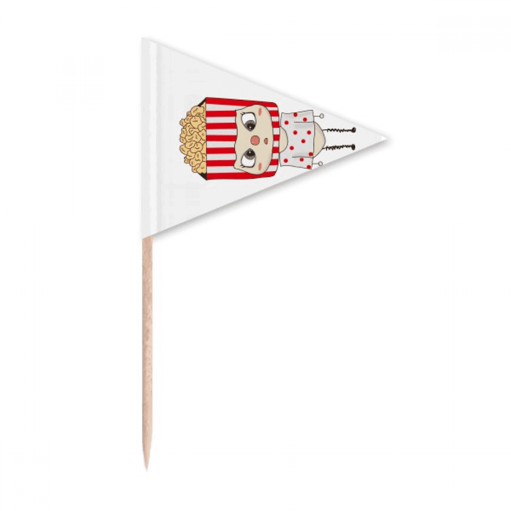 Food Popcorn Oil Snack Movie Delicious UU Toothpick Triangle Cupcake ...