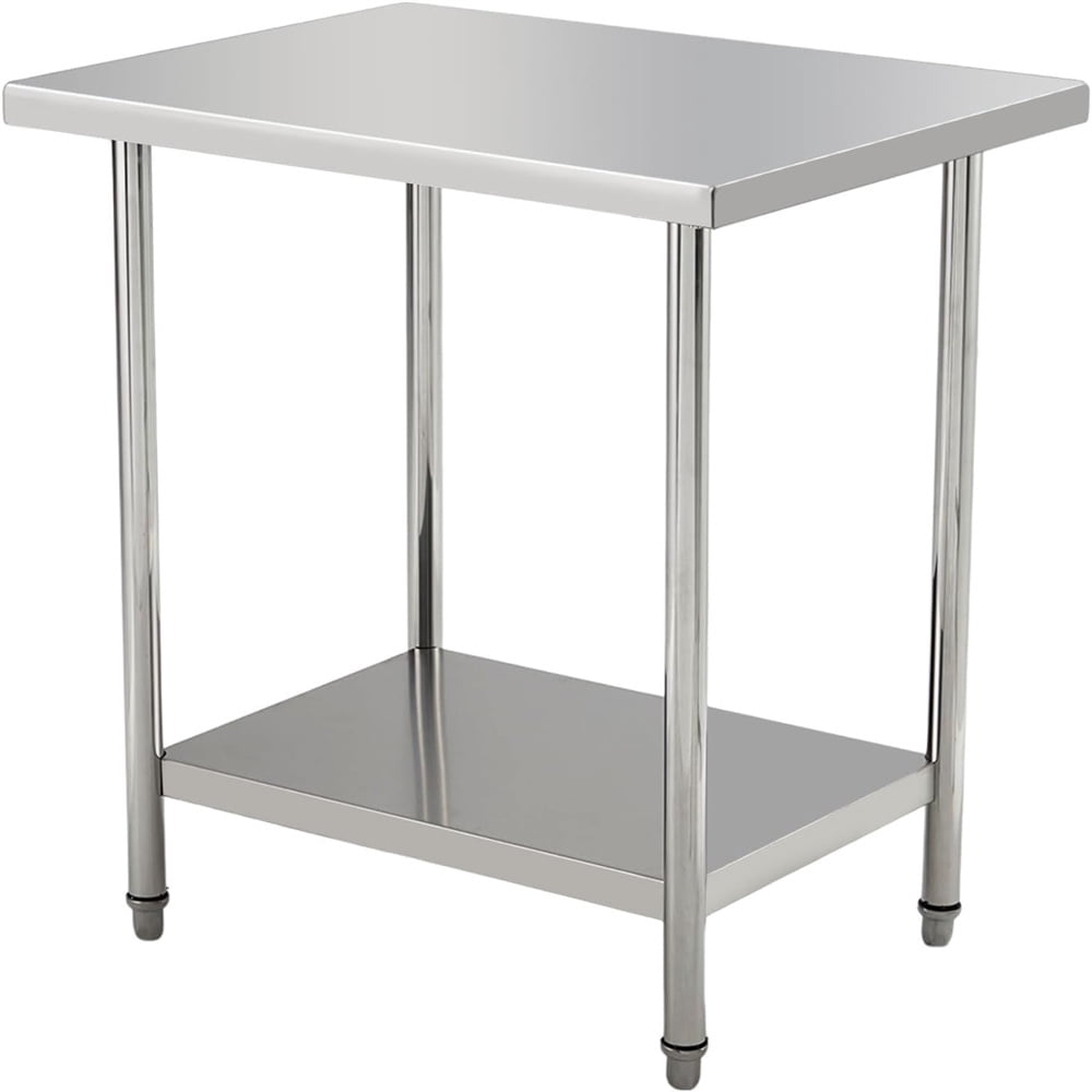 Food Prep Stainless Steel Table, Stainless Steel Worktable with ...