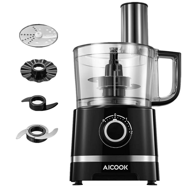 Food Processor, 12-cup Professional Food Processor with 16 Functions ...