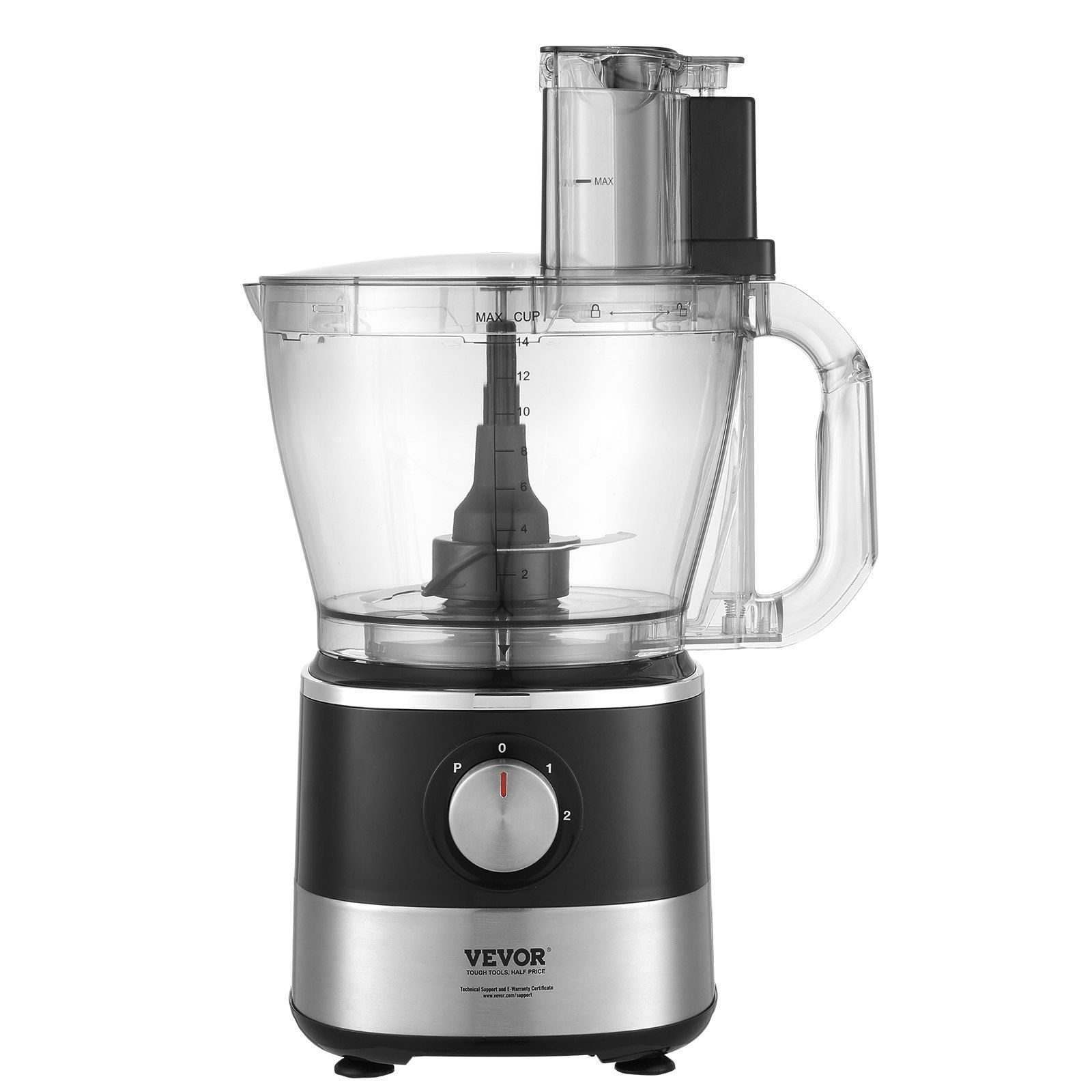 Food Processor, 14-Cup Vegetable Chopper for Chopping, Mixing, Slicing ...
